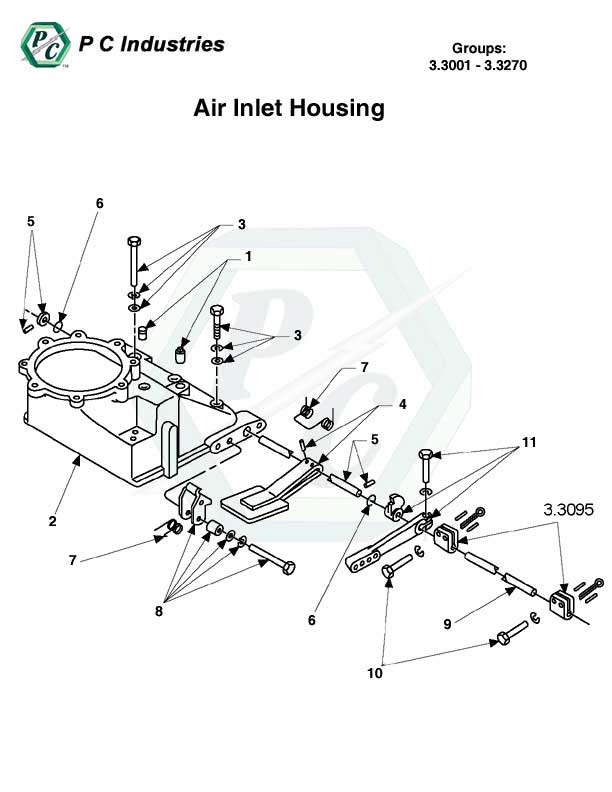 Air Inlet Housing - Series 149 Detroit Diesel Engines Catalog Page 141