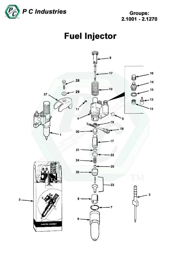 Diagram Of Fuel Injector Pump For Internation Tractor 200735