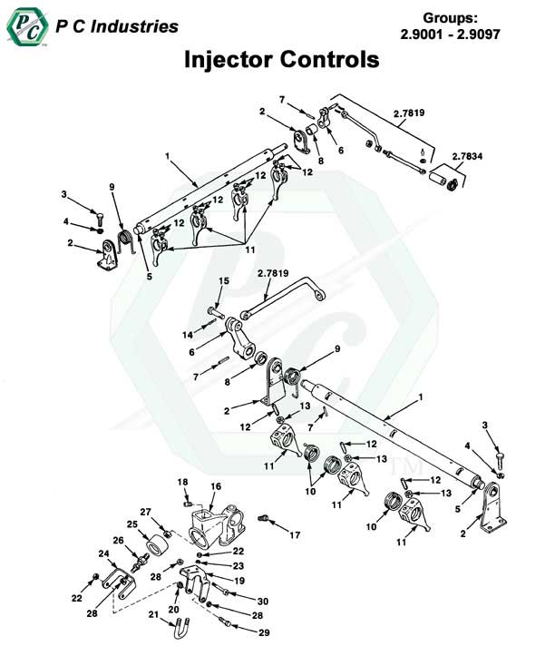 Injector Controls - Series 53 Detroit Diesel Engines Catalog Page 83