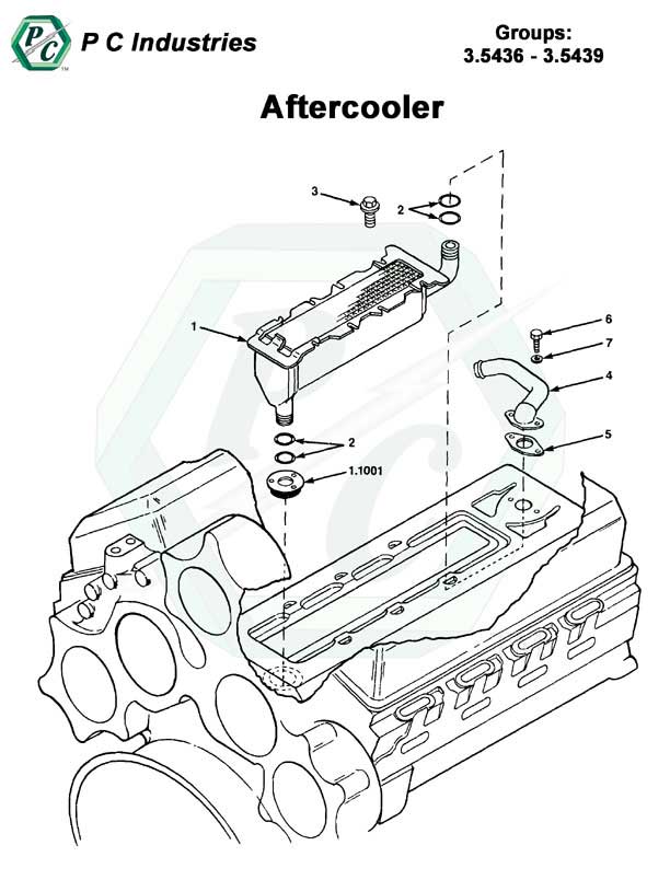Aftercooler - Series 92 Detroit Diesel Engines Catalog Page 159